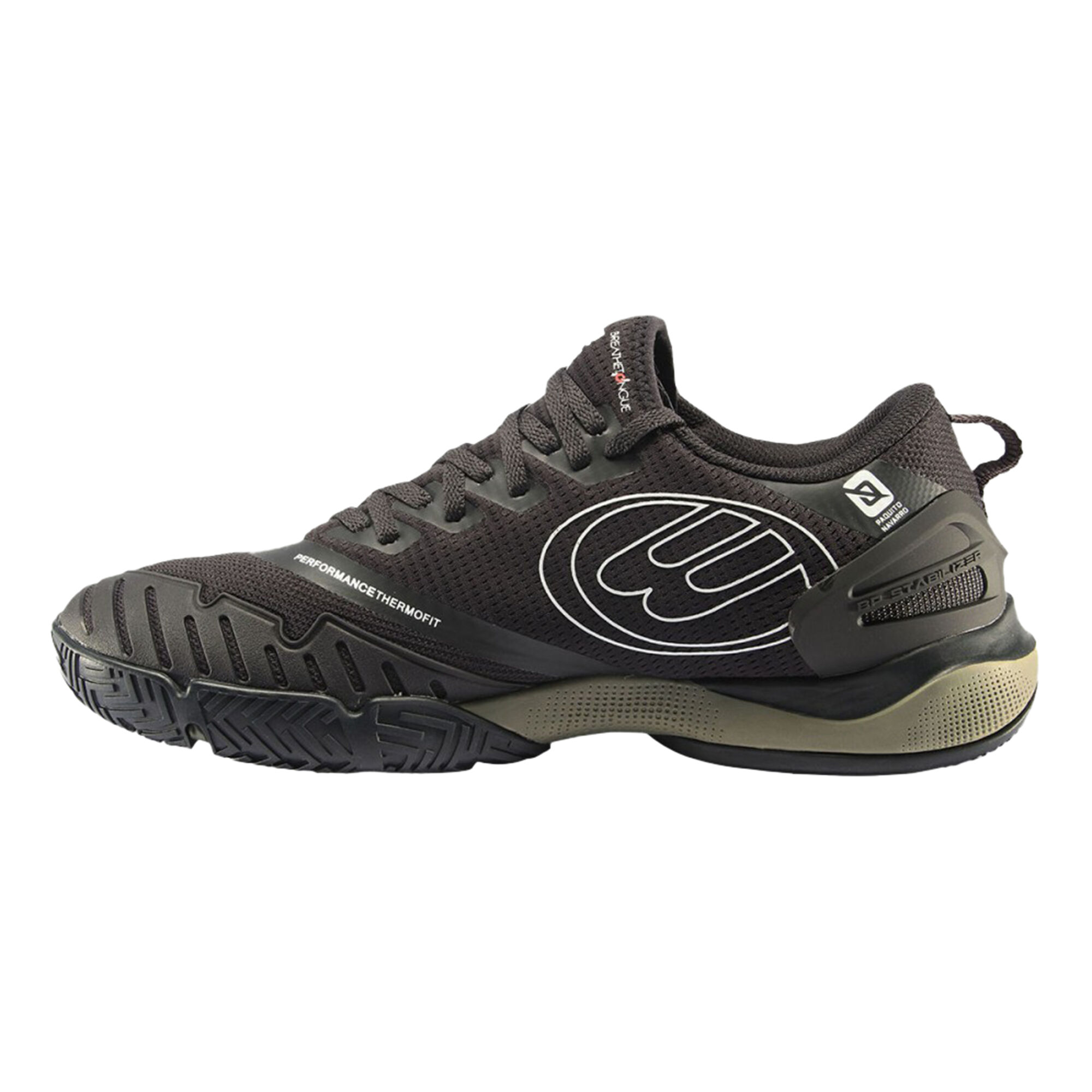 Bullpadel Hack Hybrid Fly Padel Shoe Men Grey, Khaki | Tennis-Point