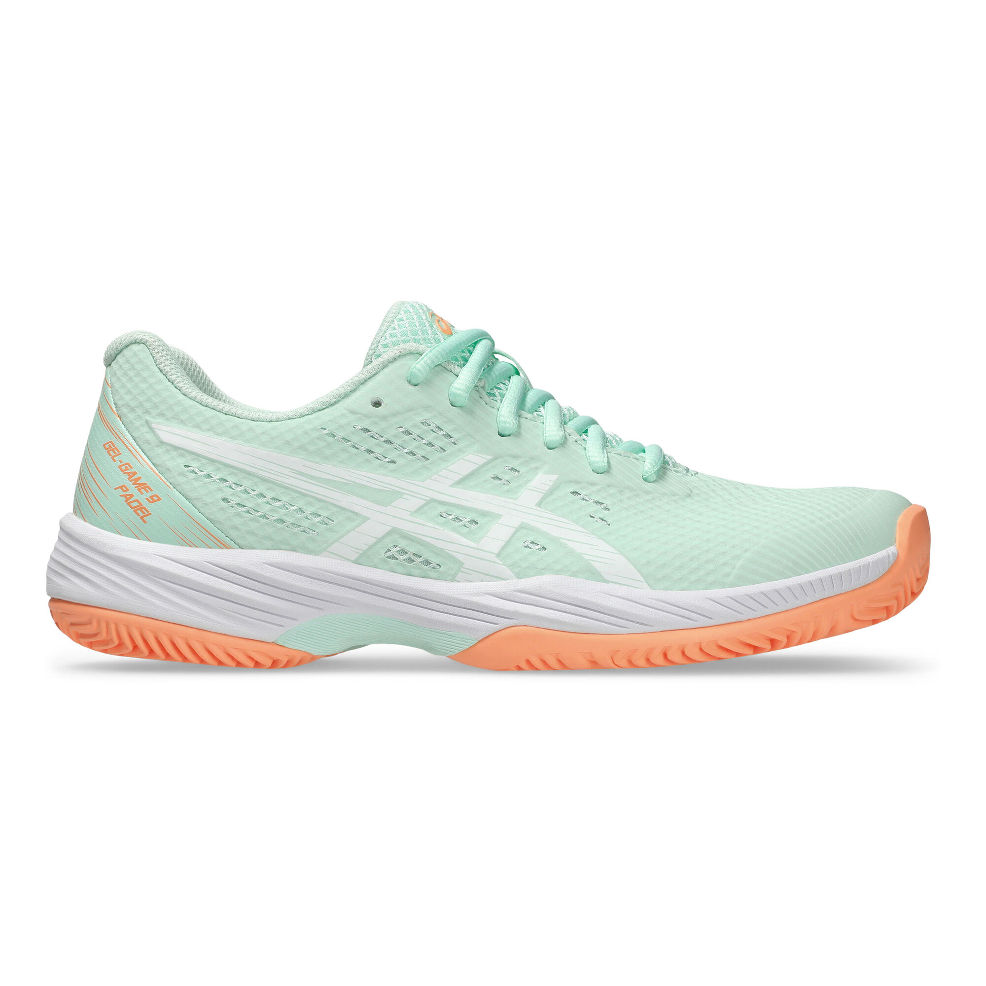 Buy ASICS Gel-Game 9 Padel Shoe Women Mint, White online | Padel Point COM