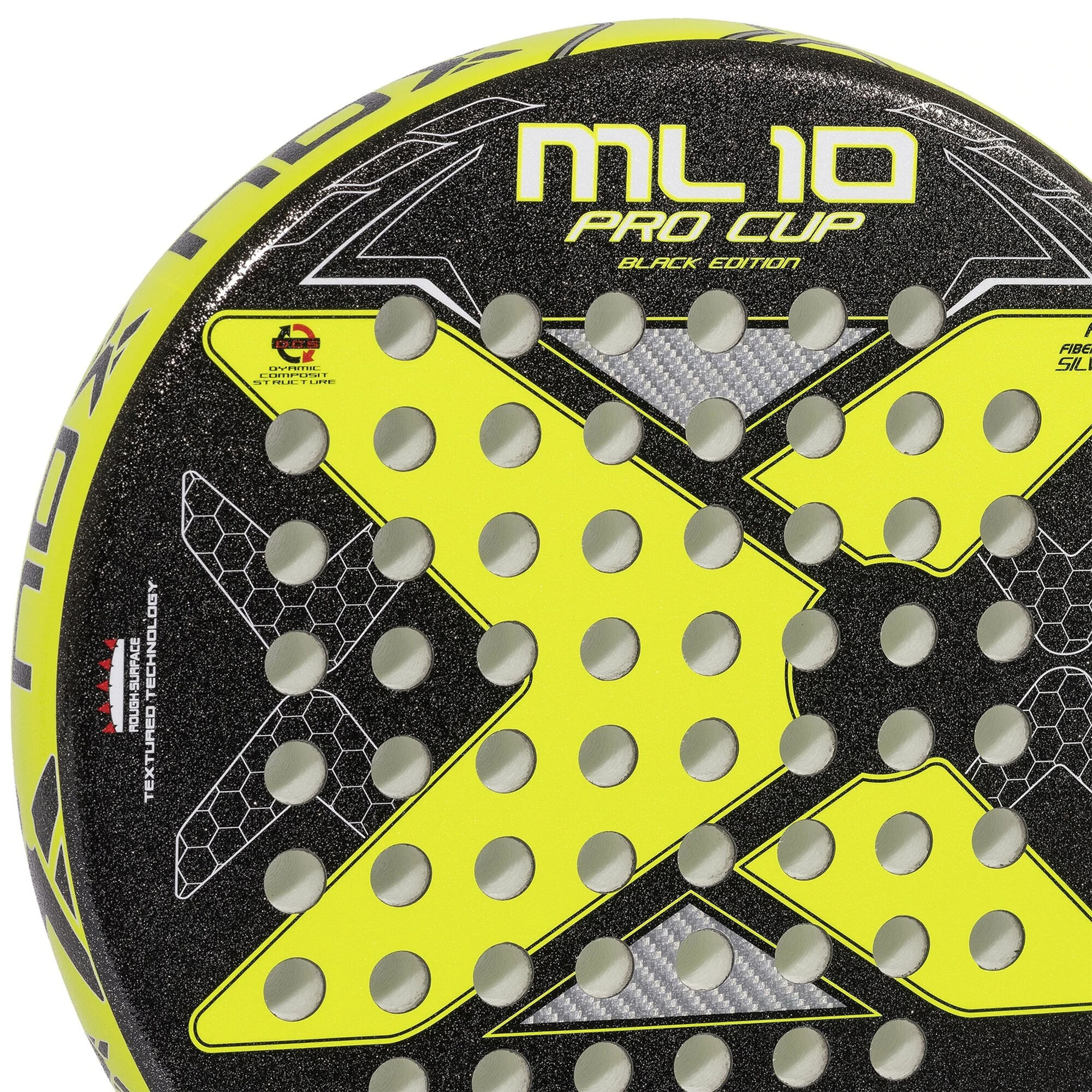 rough surface padel racket