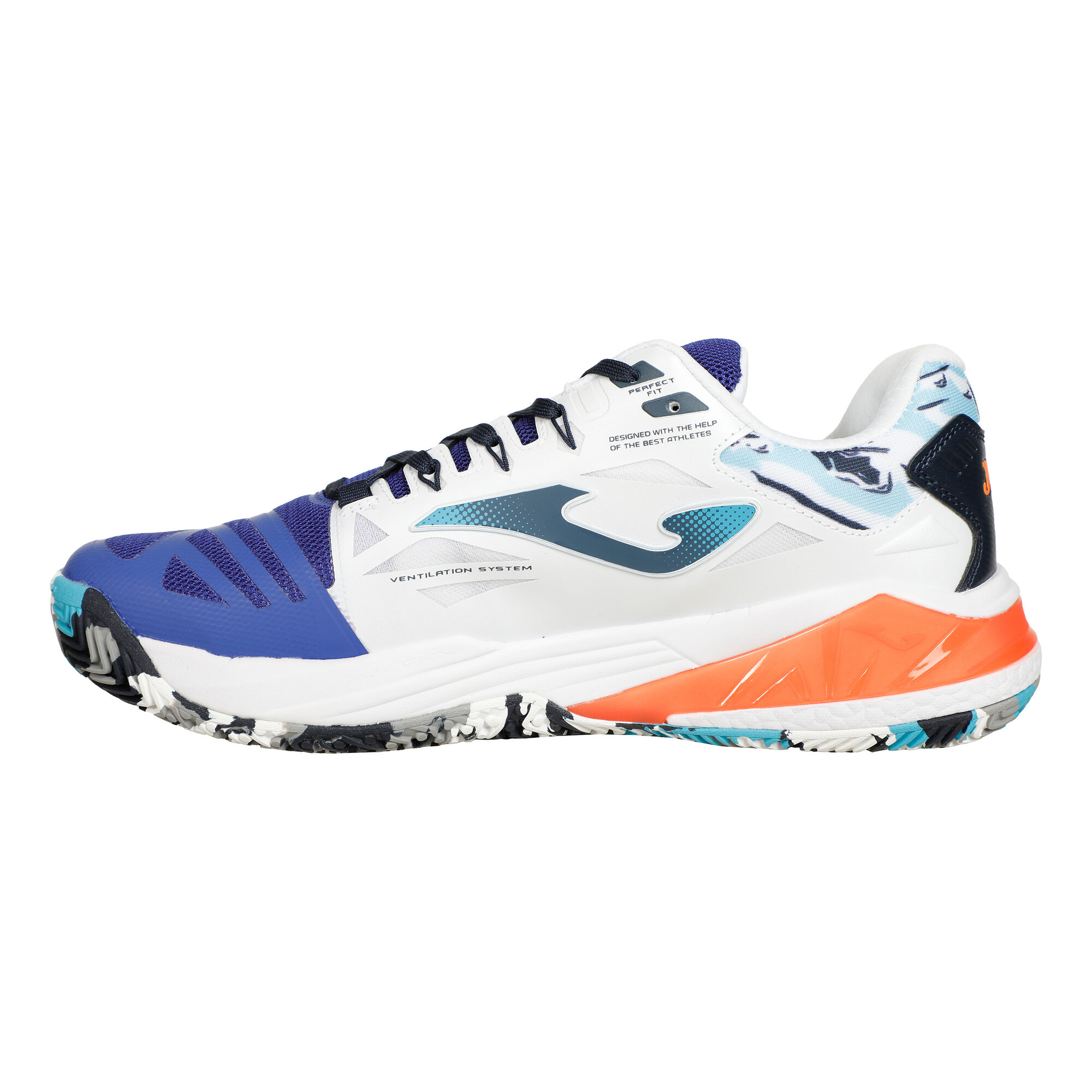 Buy Joma T.SPIN Padel Shoe Men Blue, White online | Padel Point COM