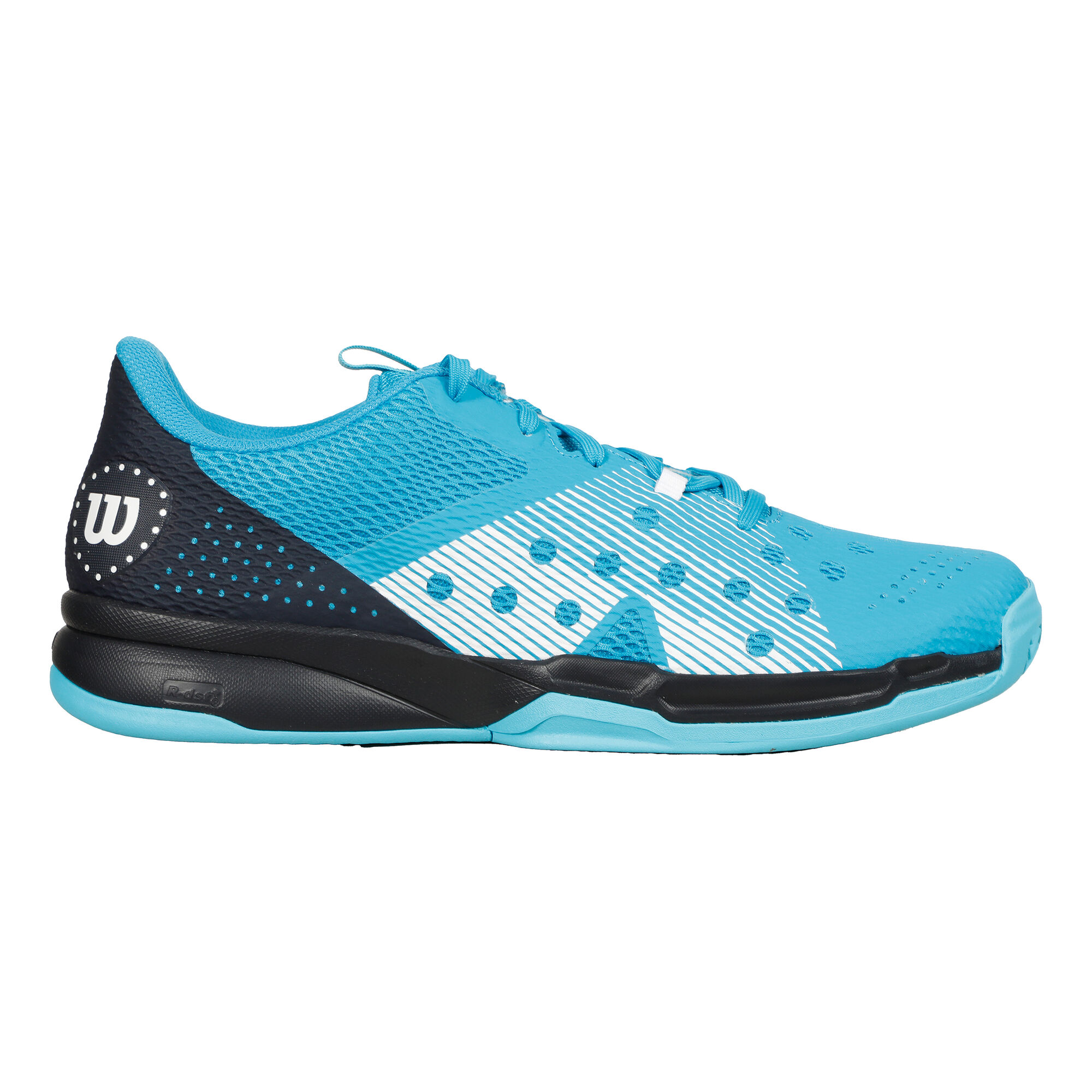 Buy Wilson Hurakn Team Padel Shoe Men Turquoise, Dark Blue online ...