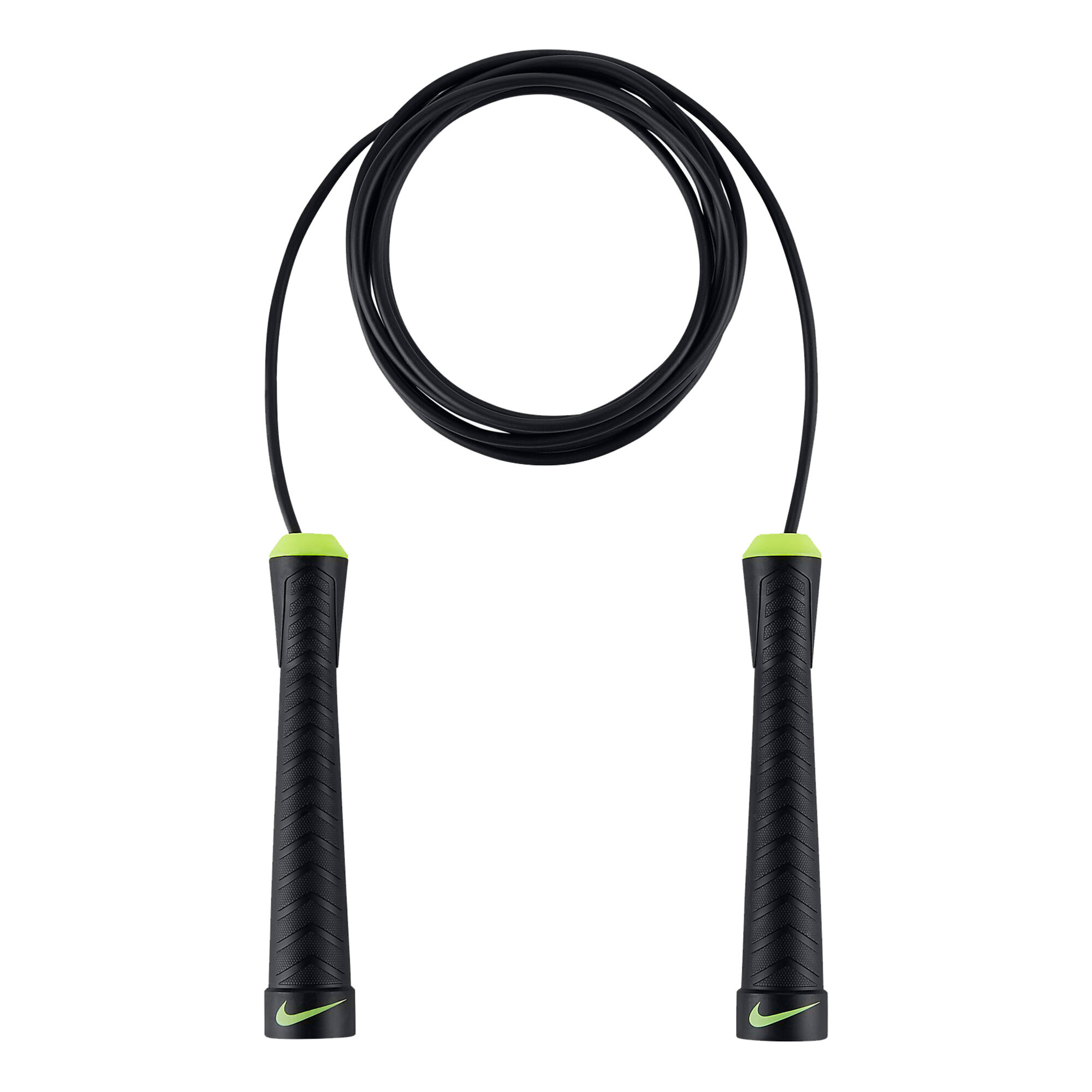 Buy Nike Fundamental Speed Skipping Rope Black, Neon Yellow online ...