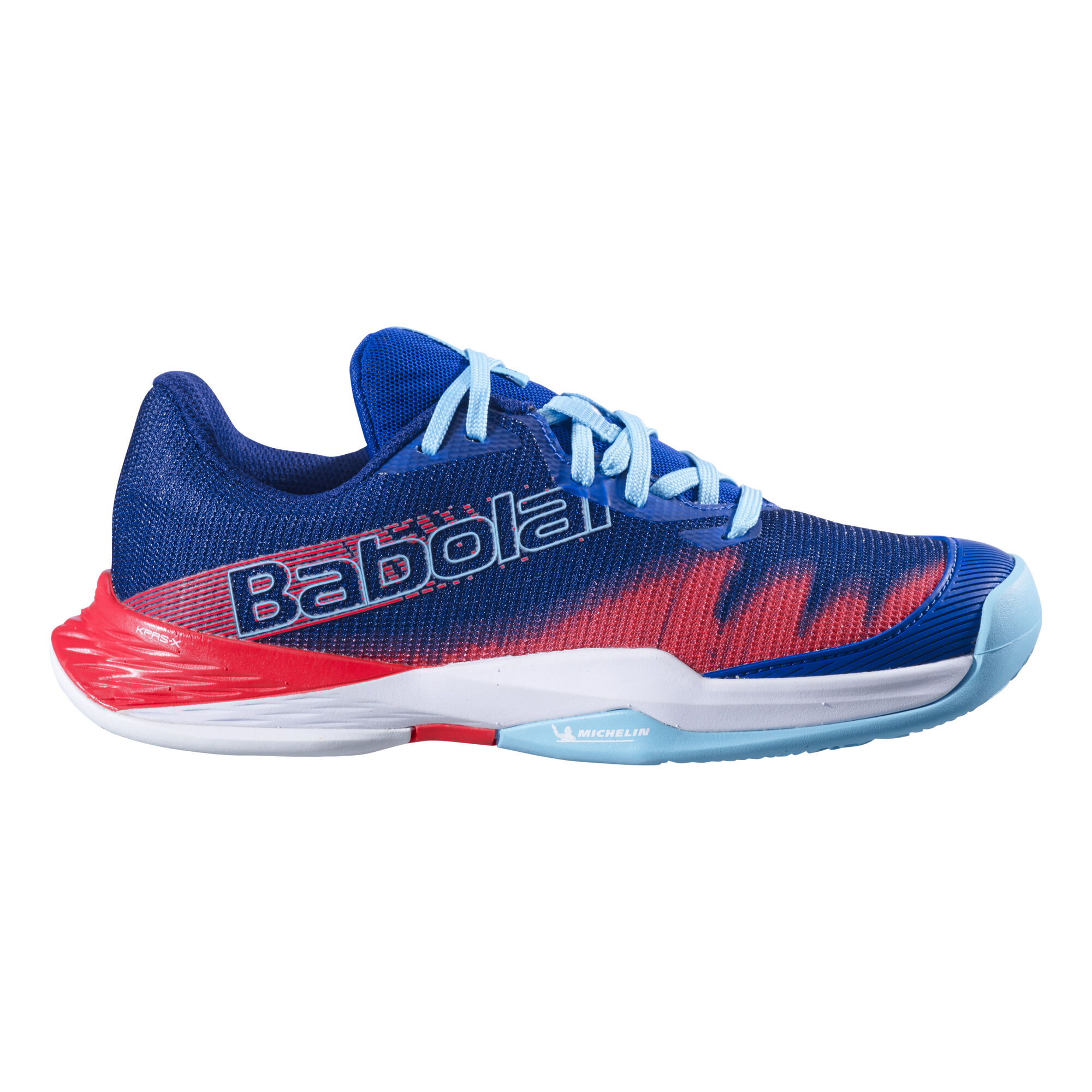 Babolat Jet Premura 2 Padel Shoe Kids Dark Blue, Red | Tennis-Point