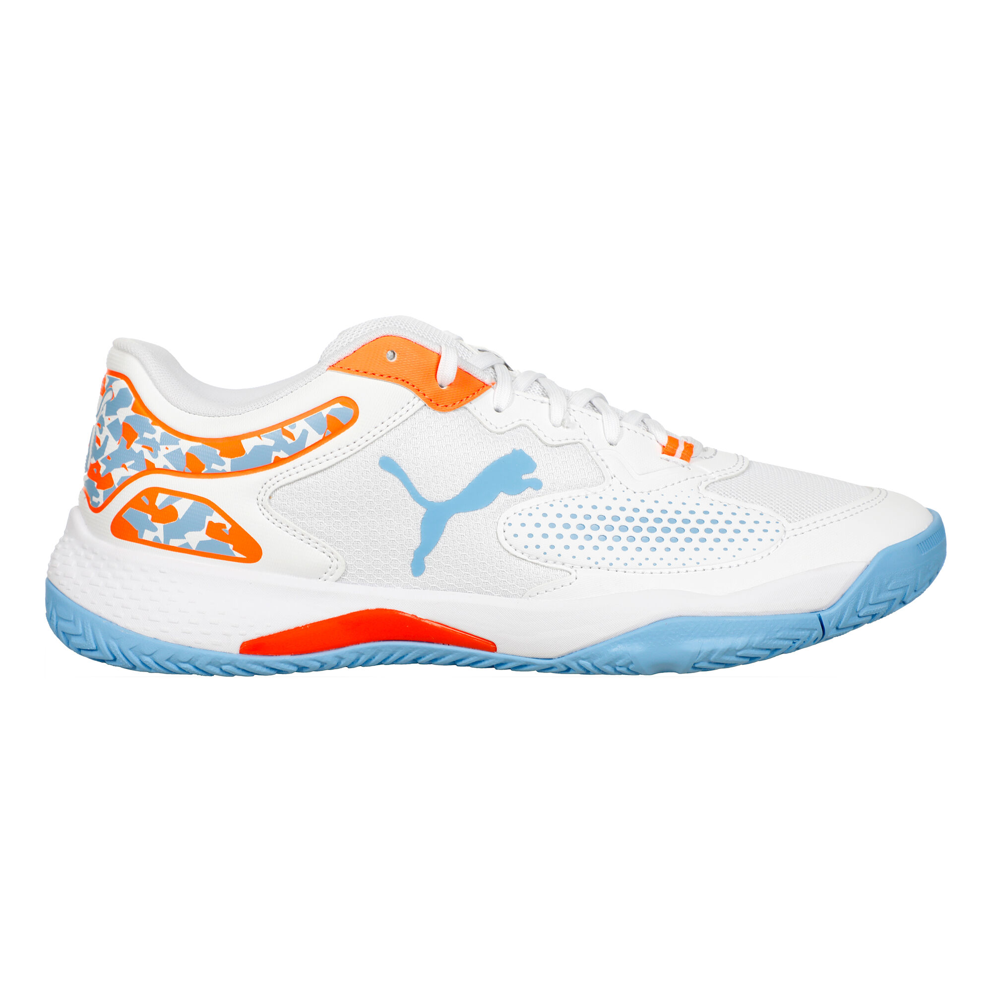 Buy Puma Solarcourt RCT Padel Shoe Men White, Orange online | Padel ...