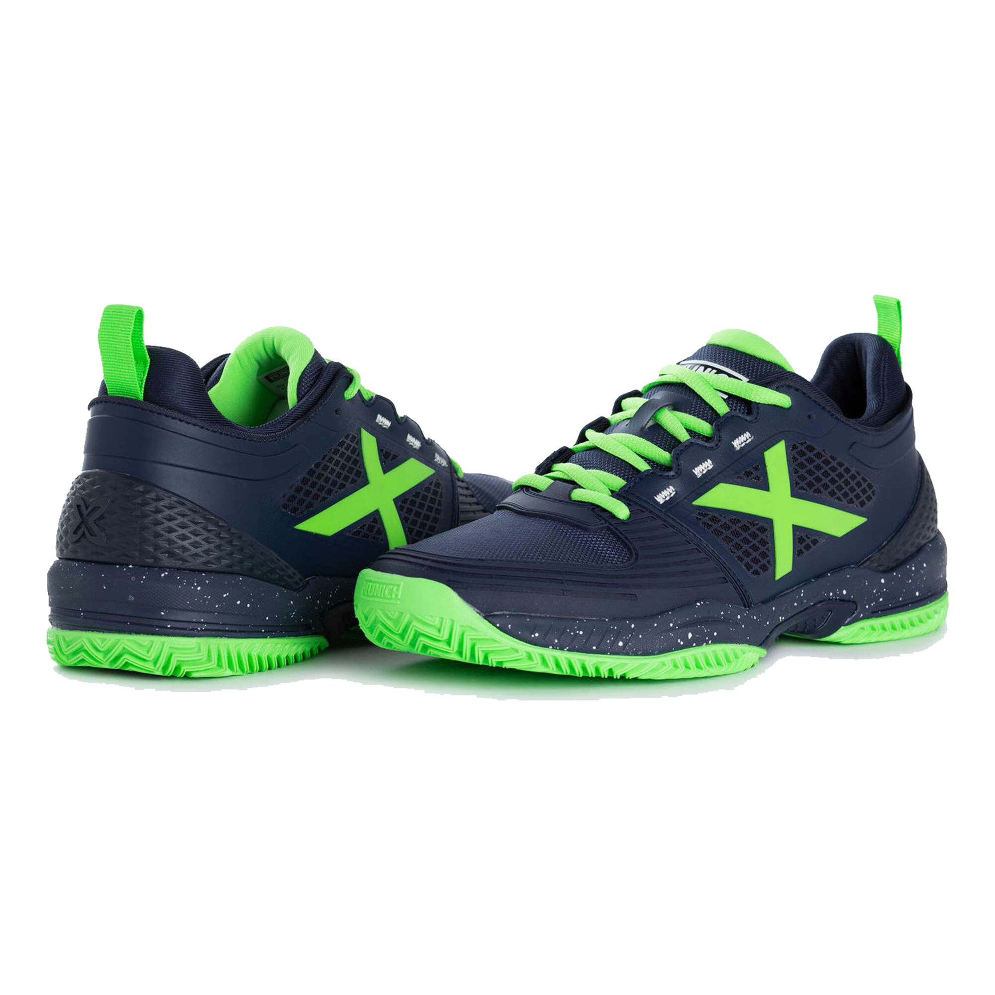 Buy Munich Atomik Padel Shoe Men Dark Blue, Green online | Padel Point COM