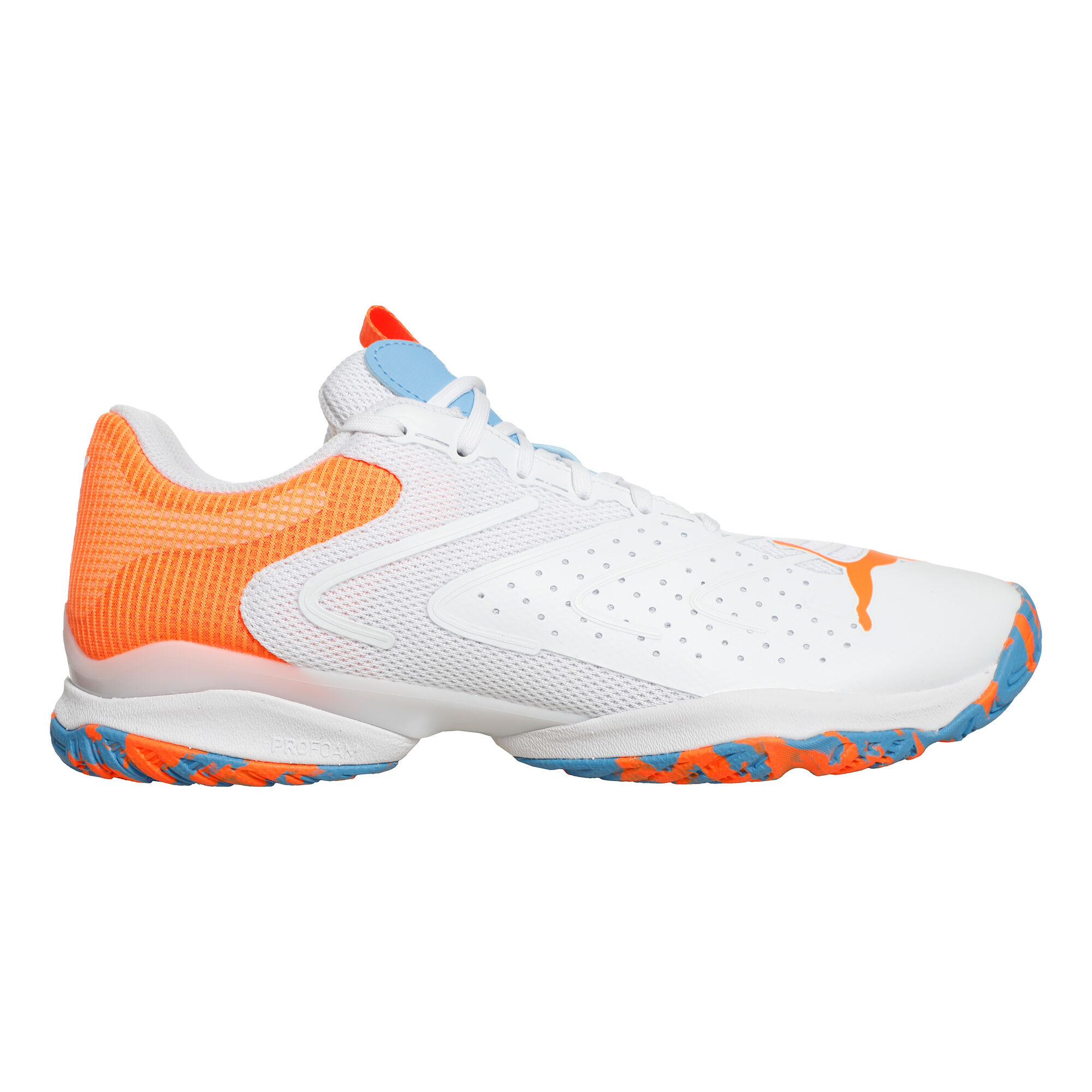 Puma Solarattack RCT Padel Shoe Men White, Orange | Tennis-Point